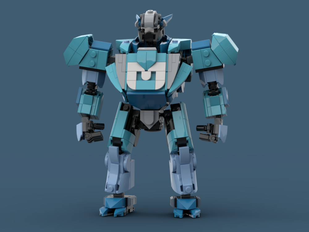 LEGO MOC-250447 Mecha Man MKIII Dispatch by Jojo12_ML | Rebrickable ...