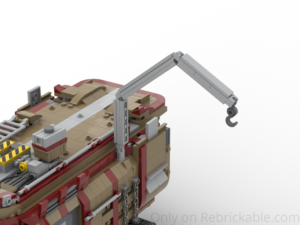 LEGO MOC Improved crane arm for Behemoth Sandcrawler by Hedu88 ...