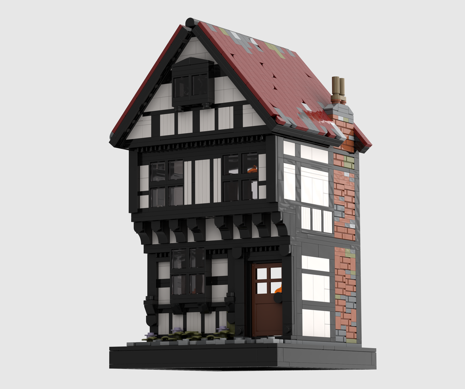 LEGO MOC-250482 Tudor House by Artbrix | Rebrickable - Build with LEGO