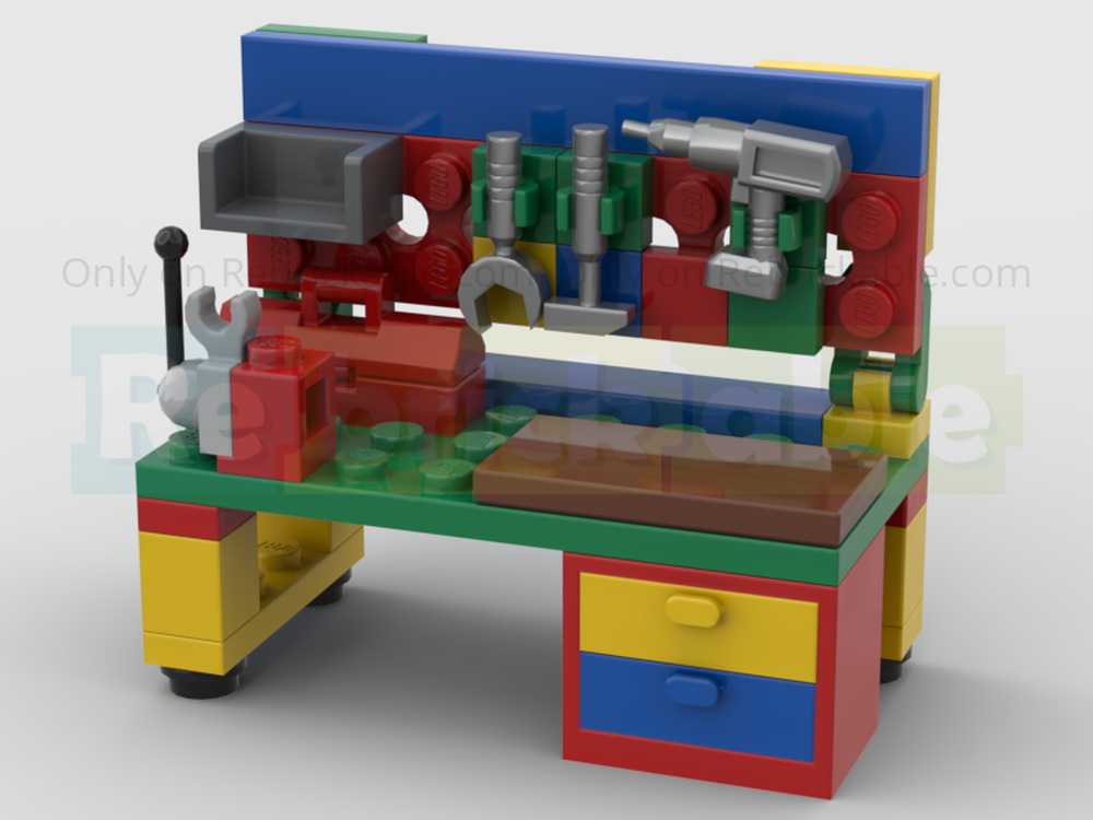 LEGO MOC Animal Crossing DIY Lego Workbench by shellhead3825 ...