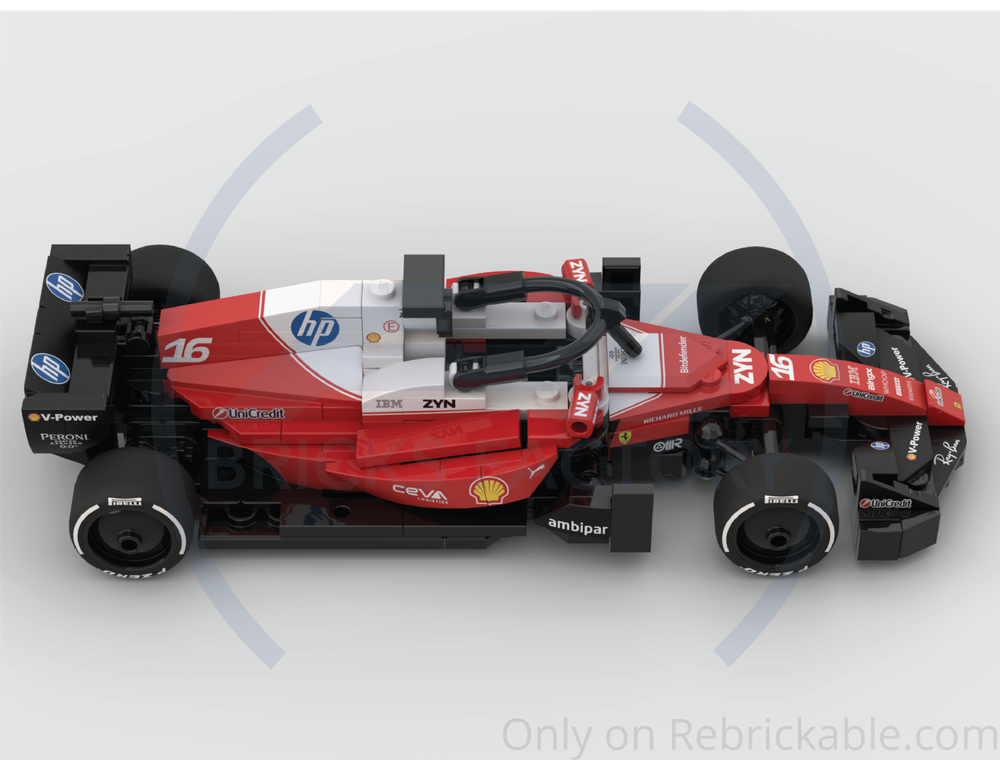 LEGO MOC-250501 F1 Ferari SF-26 by Pit Lane Bricks Factory ...