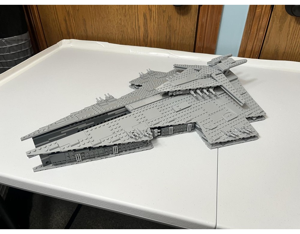 LEGO MOC-250527 Harrower-Class Dreadnought Alternate Build Using Set ...