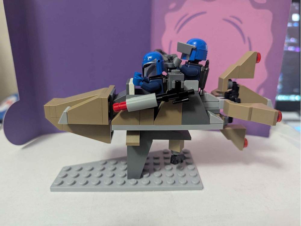 LEGO MOC-250531 Mandalorian_Kandosii_Dreadnaught_Microfighter by ...