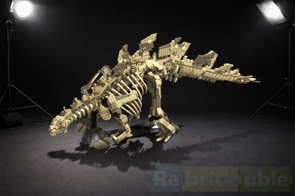 LEGO MOC-250536 Stegosaurus Fossil (76968 Alternative) by YanX1 ...