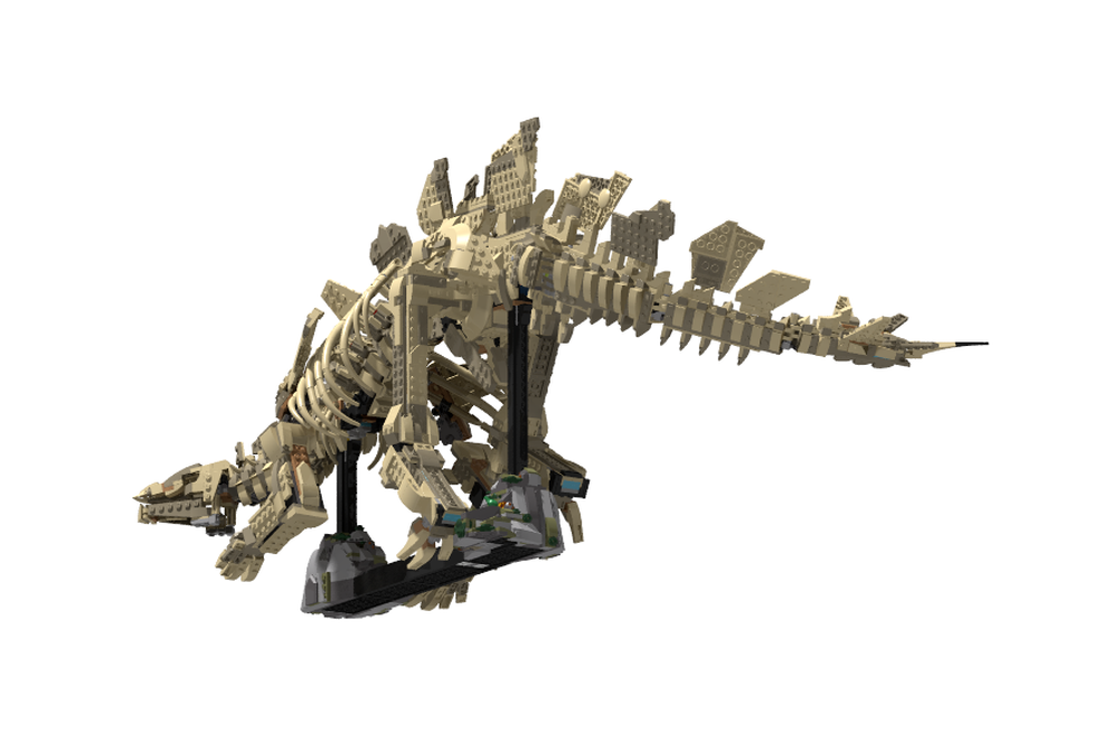 LEGO MOC-250536 Stegosaurus Fossil (76968 Alternative) by YanX1 ...
