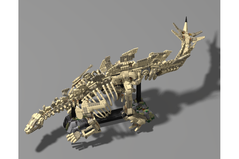 LEGO MOC-250536 Stegosaurus Fossil (76968 Alternative) by YanX1 ...