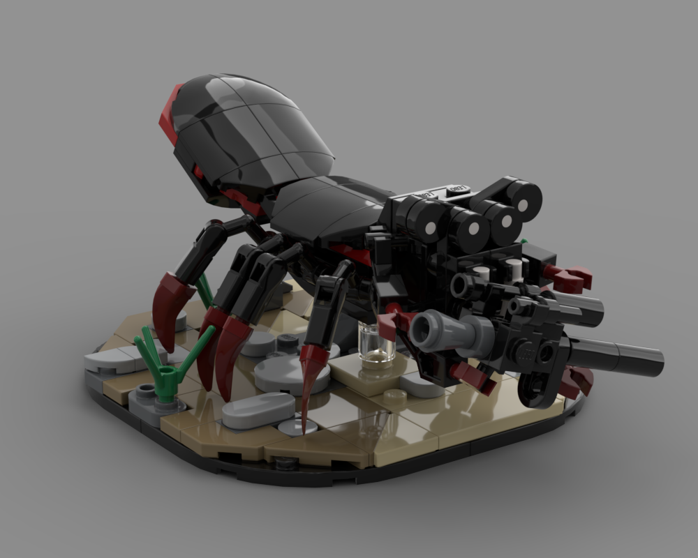 LEGO MOC-250537 Arachnid warrior by TheOtherOne | Rebrickable - Build ...