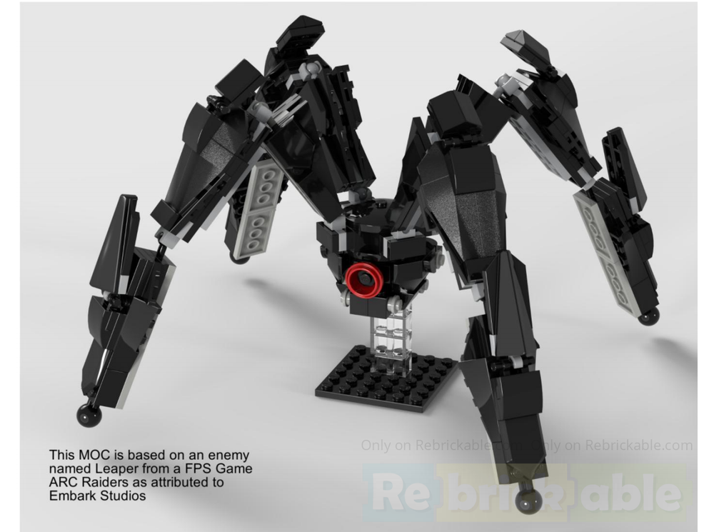LEGO MOC-250557 ARC Raiders Leaper by thops | Rebrickable - Build with LEGO