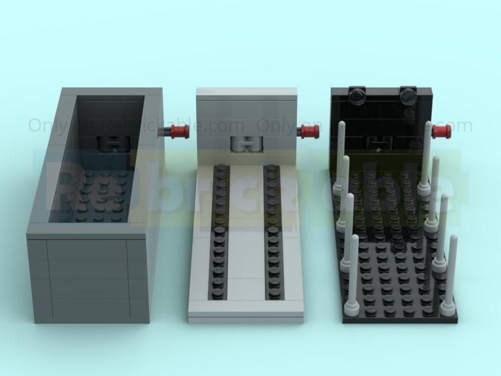 LEGO MOC Hooklift Attachments Pack by Brick Dude | Rebrickable - Build ...