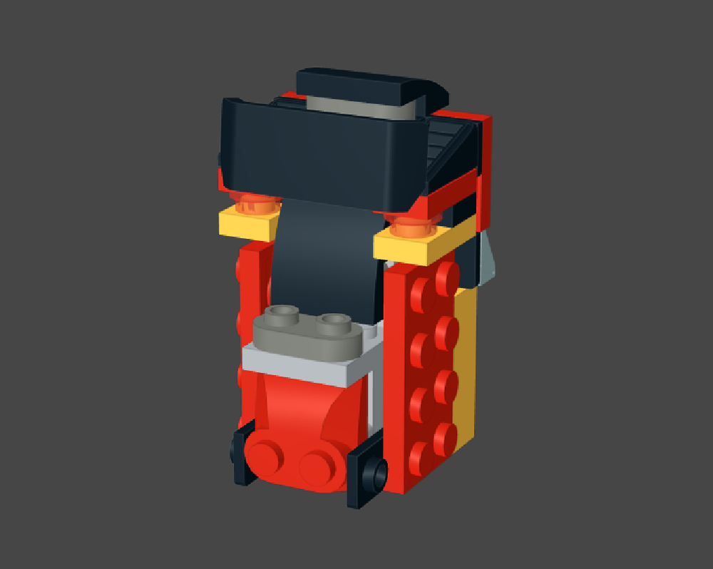 LEGO MOC Arcade Machine by SixtyEightBricks | Rebrickable - Build with LEGO