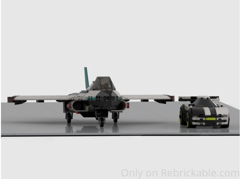 LEGO MOC-250624 60489 MOC (Jet & Sports Car) by CarNeyes | Rebrickable ...