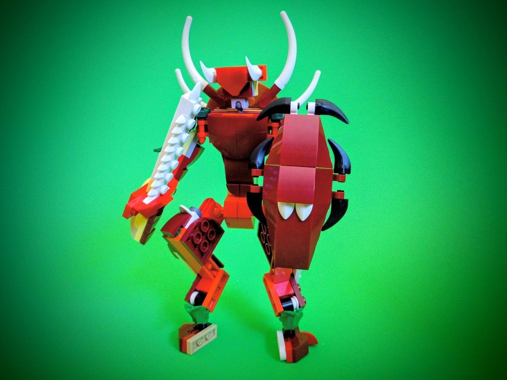 LEGO MOC-250628 Fierce Swordsmech by McScottyBricks | Rebrickable ...