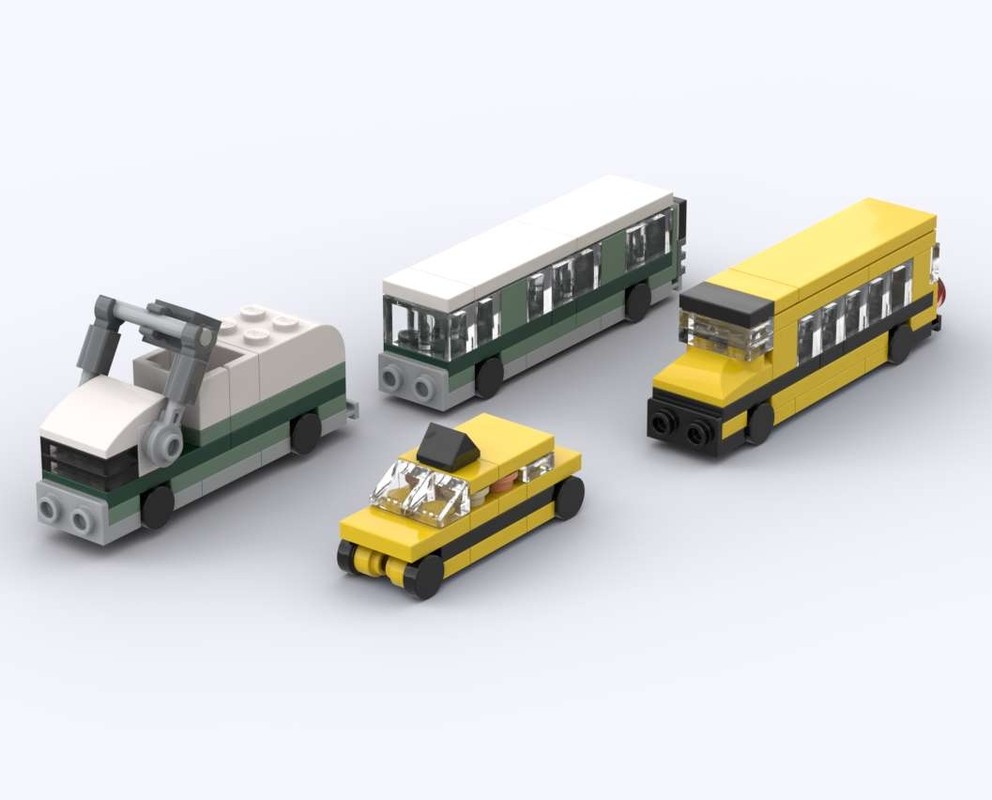 LEGO MOC-250646 MMCS - Mini City Services Vehicle Pack by SB-22 Designs ...