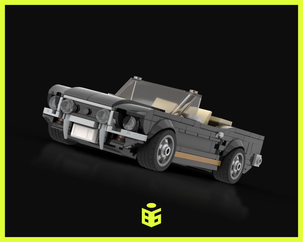 LEGO MOC-250671 Ford Mustang GT 390 S-Code - Convertible (1967) by ...