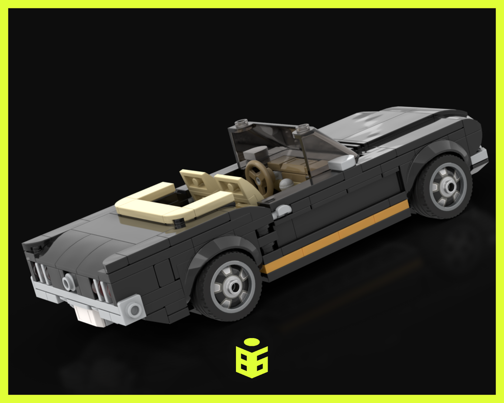 LEGO MOC-250671 Ford Mustang GT 390 S-Code - Convertible (1967) by ...