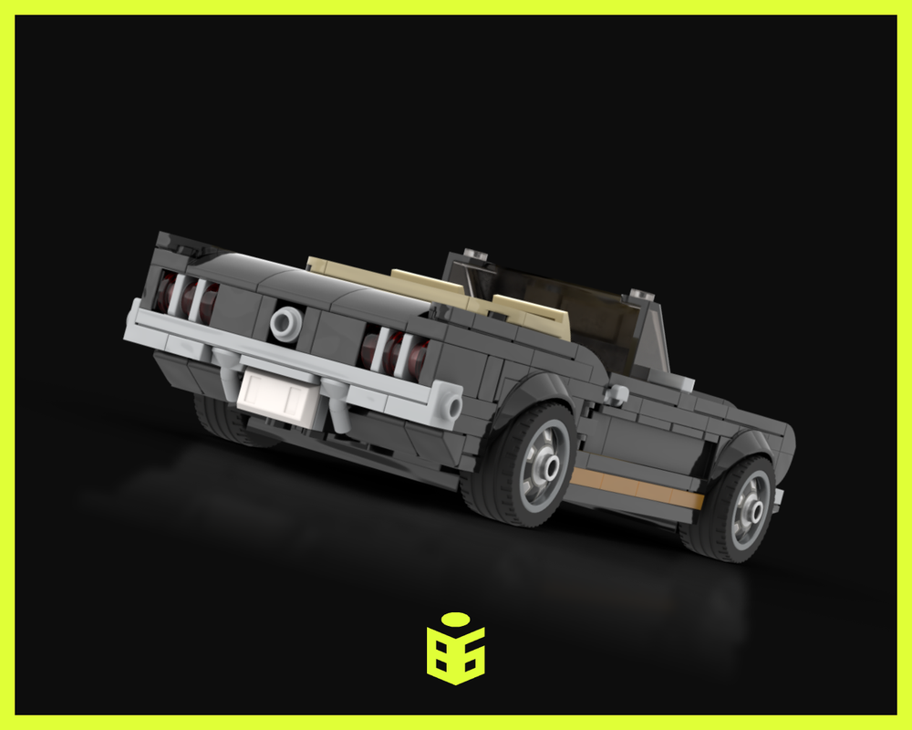 LEGO MOC-250671 Ford Mustang GT 390 S-Code - Convertible (1967) by ...