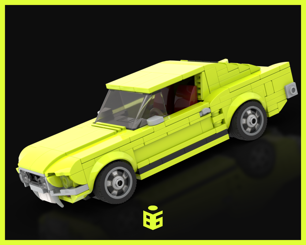 LEGO MOC Ford Mustang GT 390 S-Code - Fastback (1967) by 86bricks ...