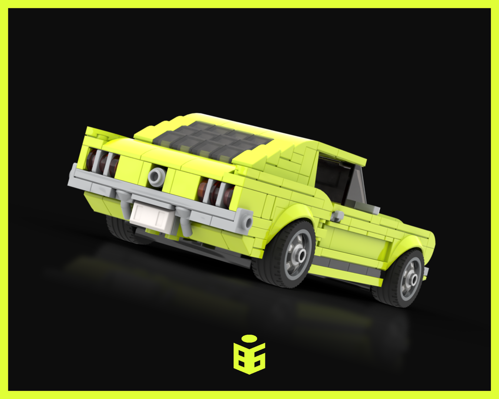 LEGO MOC Ford Mustang GT 390 S-Code - Fastback (1967) by 86bricks ...