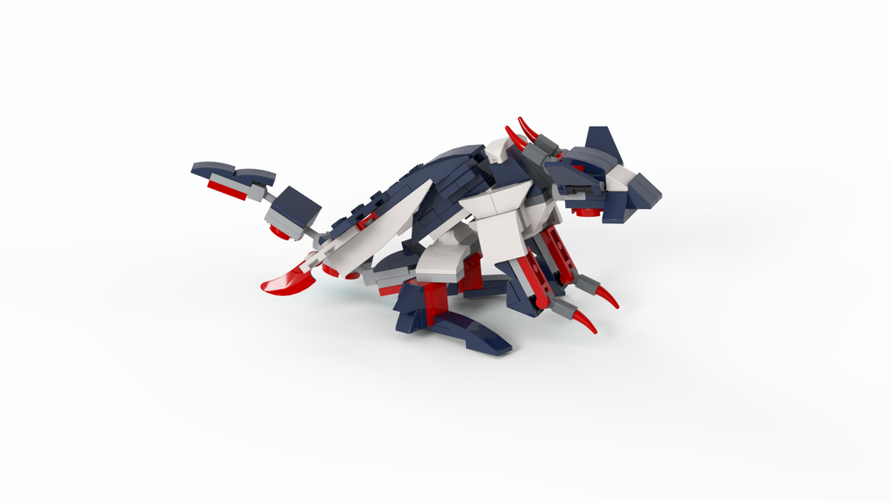 LEGO MOC Deep Sea Dragon by Perlin | Rebrickable - Build with LEGO