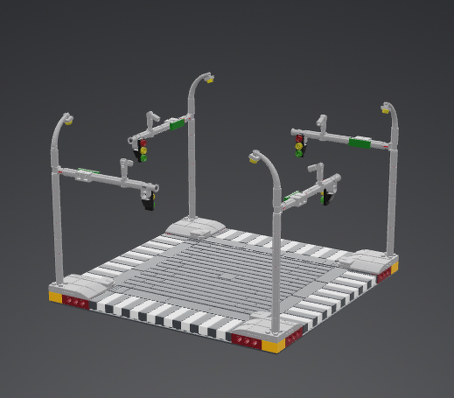 LEGO MOC City Traffic Light by kdog123 | Rebrickable - Build with LEGO