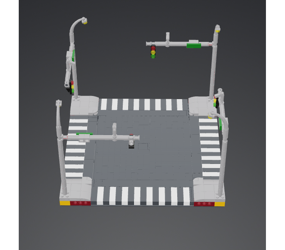 LEGO MOC City Traffic Light by kdog123 | Rebrickable - Build with LEGO