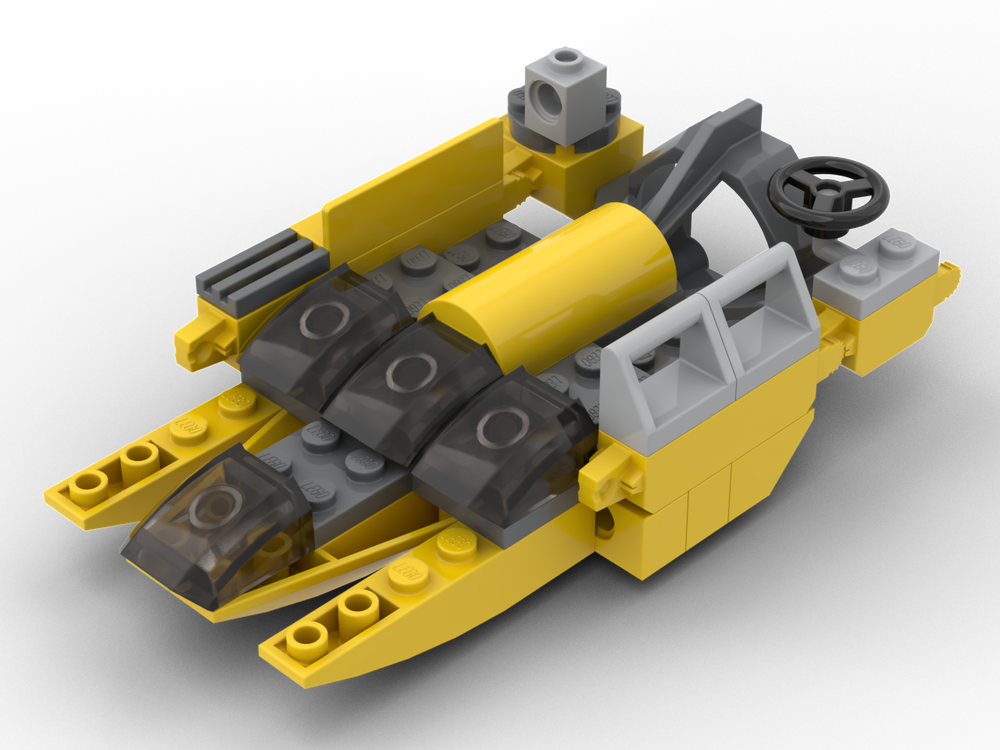 LEGO MOC-250700 4888 Submarine 1 by Rovel | Rebrickable - Build with LEGO