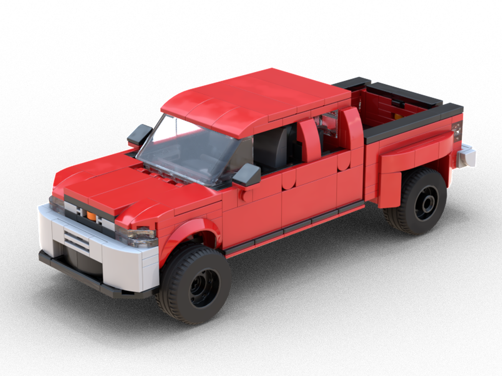 LEGO MOC-250704 Chevrolet Silverado 2500 (2nd gen) by BowTiedTurismo ...