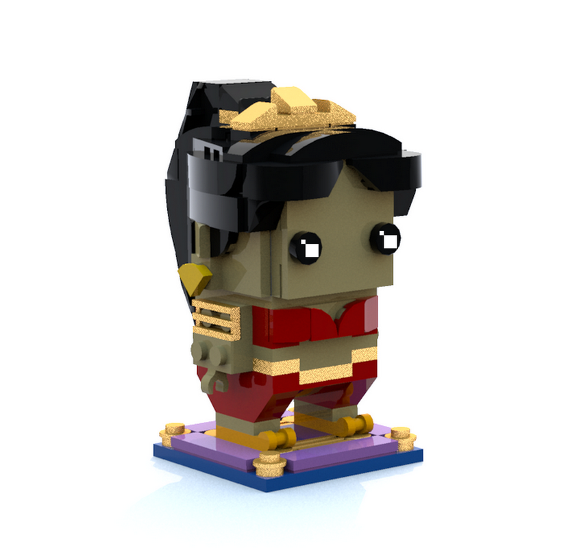 Lego Moc Princess In Red By Igor X Rebrickable Build With Lego