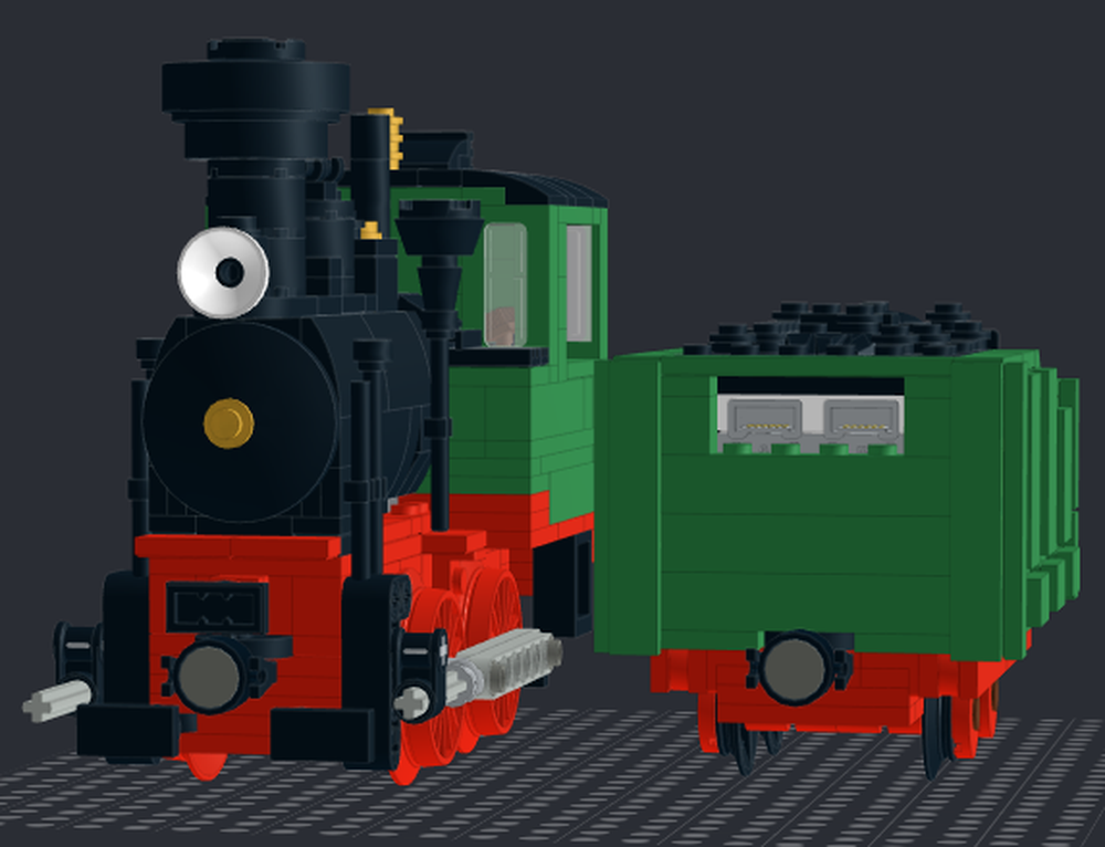 LEGO MOC-250756 Motorized Stainz Train + Tender by RandoMOCs ...