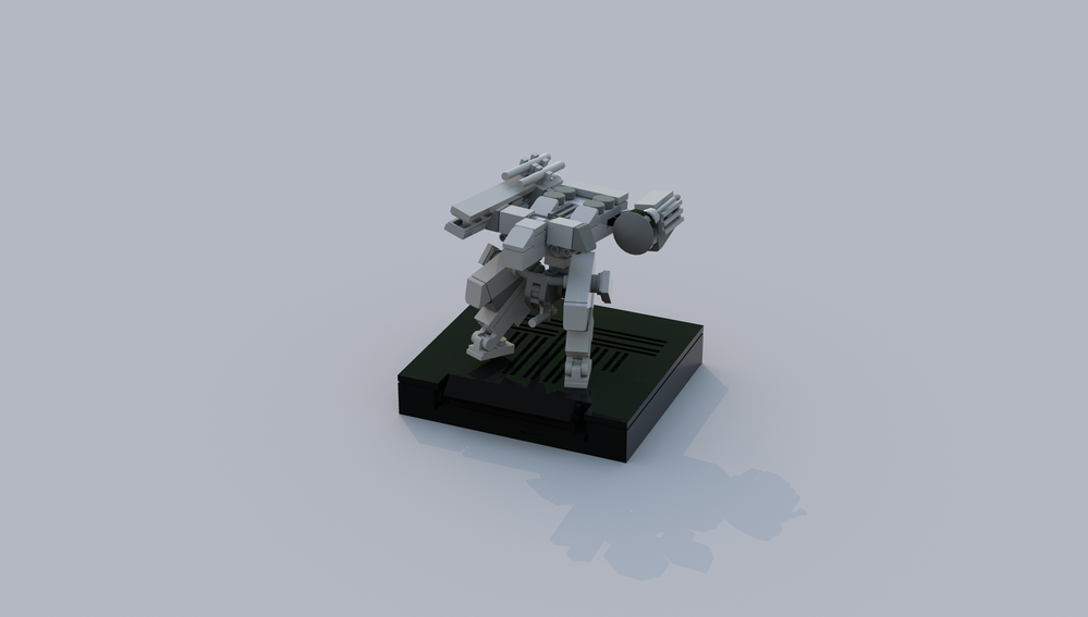 LEGO MOC Metal Gear Rex Mikro (Metal Gear Solid) by Brick Timelapse ...