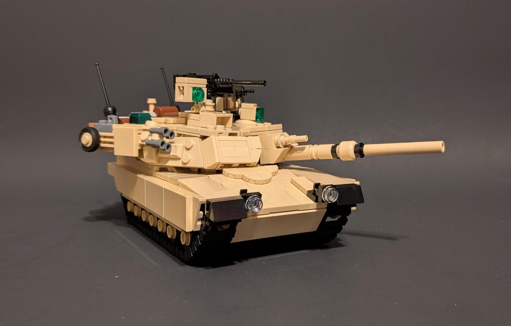 LEGO MOC-250773 M1A2 Abrams by D-BR1CKS | Rebrickable - Build with LEGO