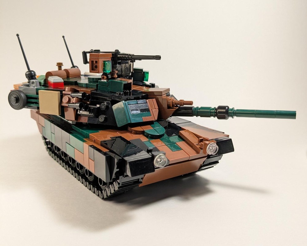 LEGO MOC-250773 M1A2 Abrams by D-BR1CKS | Rebrickable - Build with LEGO