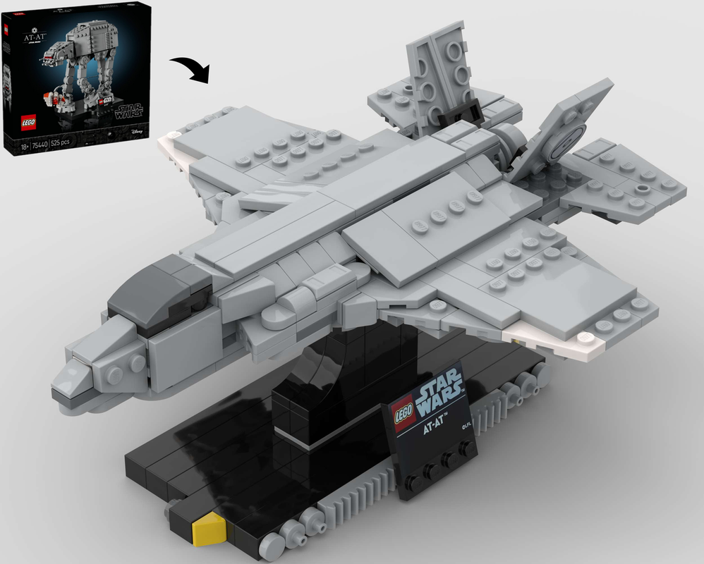 LEGO MOC-250781 Lockheed Martin F-35 Lightning II - Alternate Build of ...