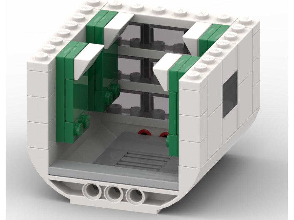 LEGO MOC-250786 Living module (The shed S3 2.0) by Bricktherory ...