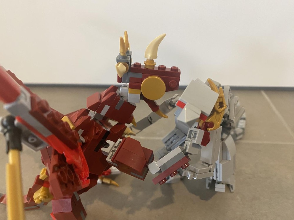 LEGO MOC-250788 MonsterVerse fan build: Gilded Destoroyah (theoretical ...