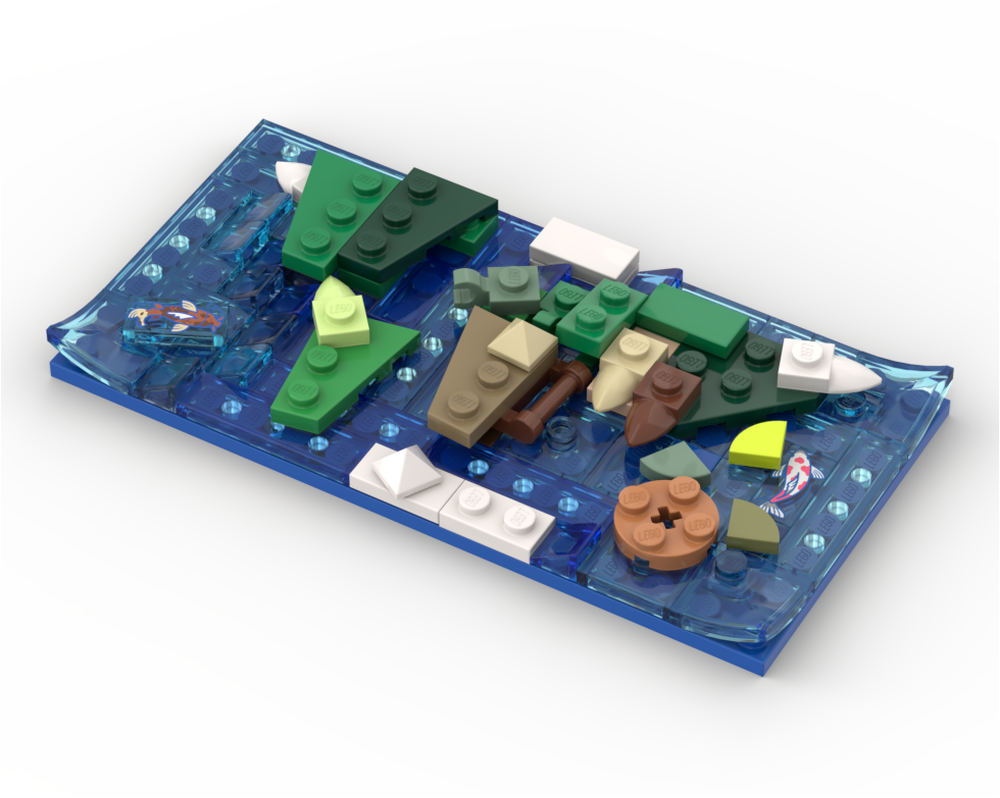 LEGO MOC-250795 World Map – Micro Scale by kundelich | Rebrickable ...