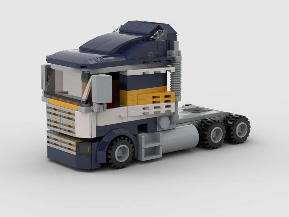 LEGO MOC-25080 Highway Truck by Anton Kablash | Rebrickable - Build ...