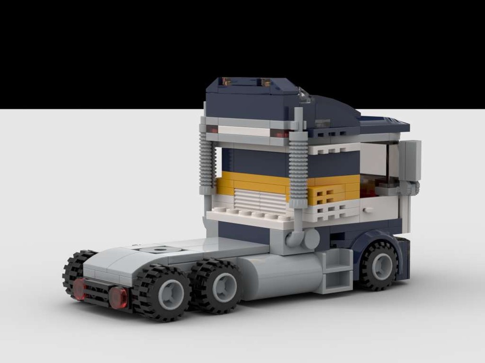 LEGO MOC Highway Truck by Anton Kablash | Rebrickable - Build with LEGO