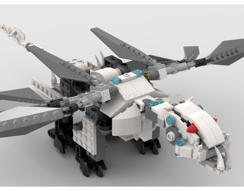 LEGO MOC-250801 Chonkie Titanium Dragon by RamonTheGod | Rebrickable ...