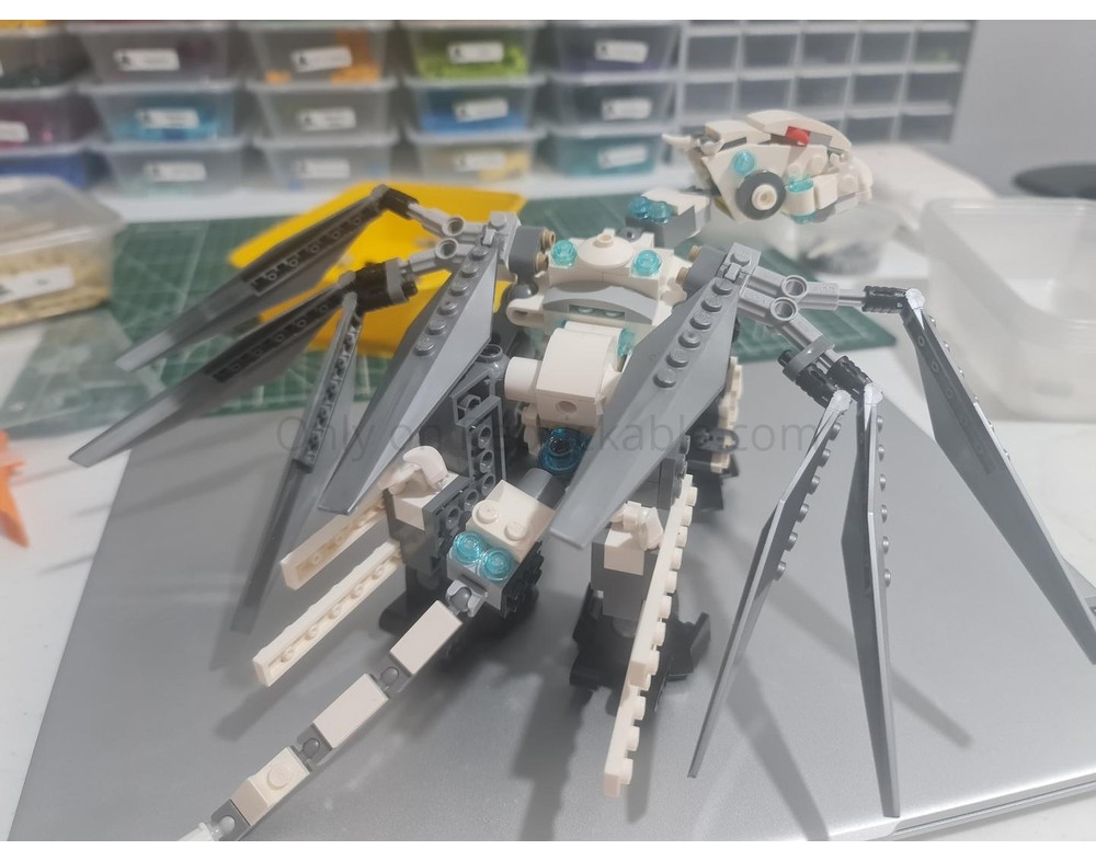 LEGO MOC-250801 Chonkie Titanium Dragon by RamonTheGod | Rebrickable ...