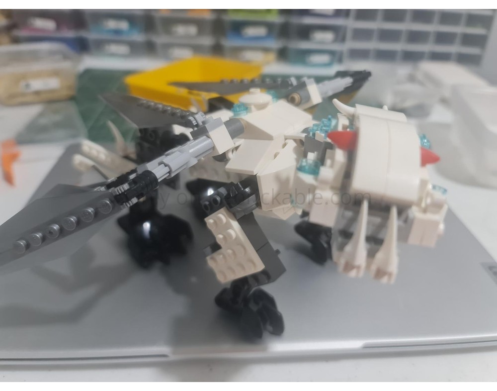 LEGO MOC-250801 Chonkie Titanium Dragon by RamonTheGod | Rebrickable ...