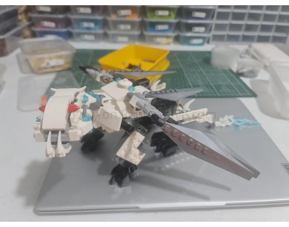 LEGO MOC-250801 Chonkie Titanium Dragon by RamonTheGod | Rebrickable ...