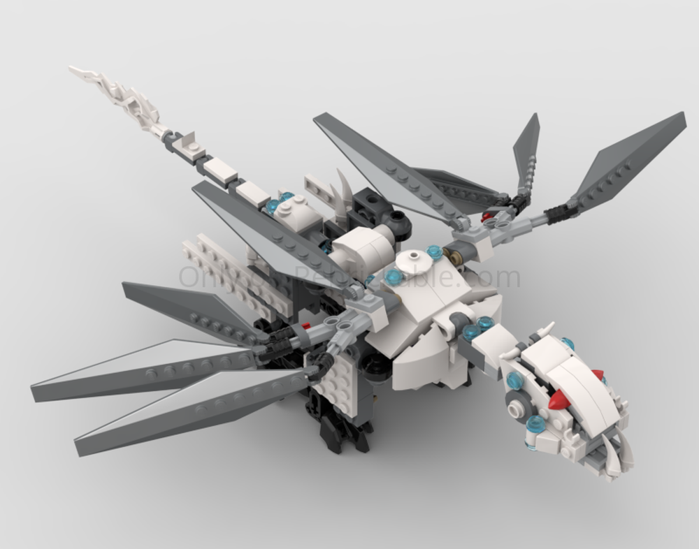 LEGO MOC-250801 Chonkie Titanium Dragon by RamonTheGod | Rebrickable ...