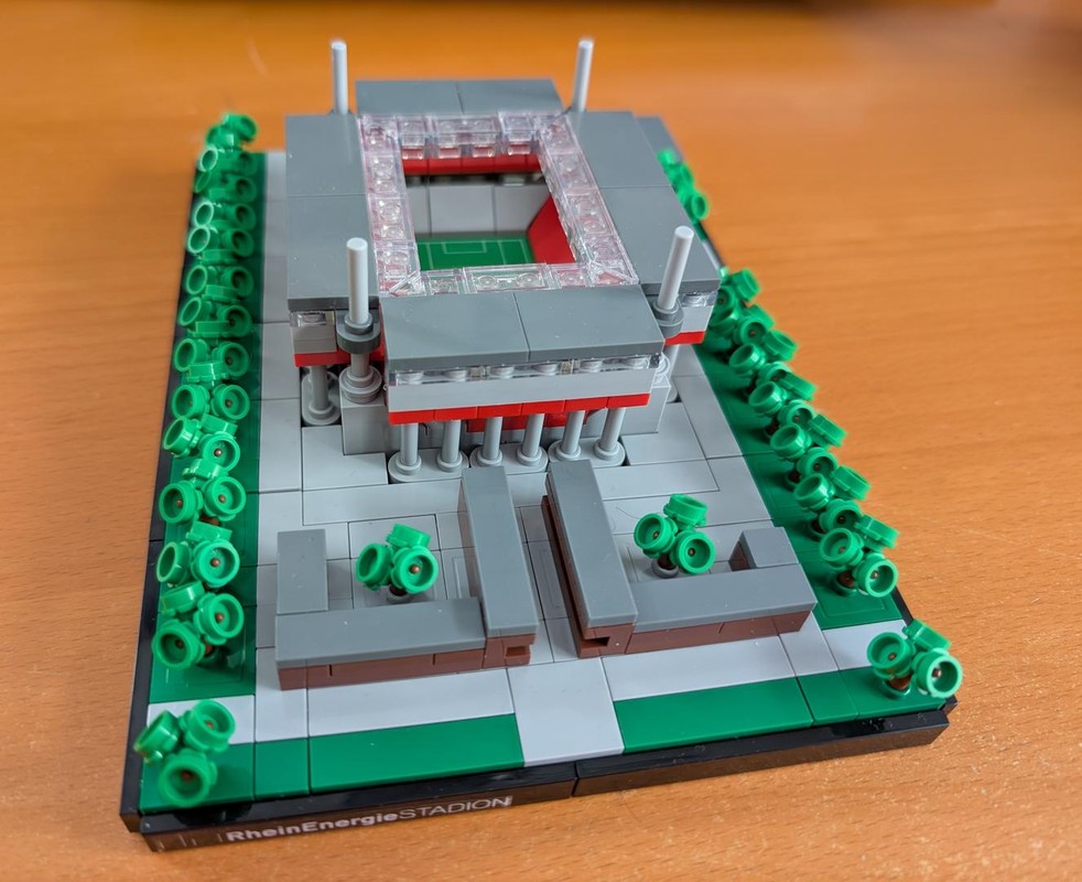 LEGO MOC-250839 RheinEnergie Stadion by c_bloxx | Rebrickable - Build ...