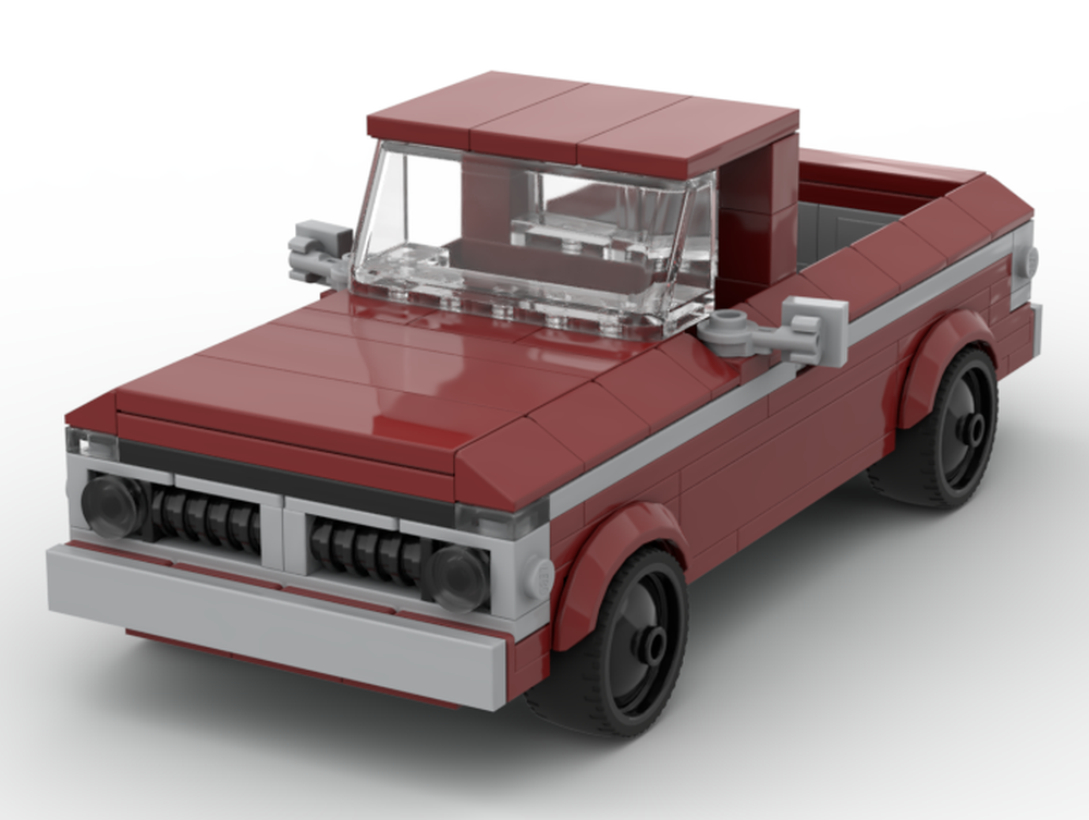 LEGO MOC 1975 ford f-100 (8 wide) by EBbuilds | Rebrickable - Build ...