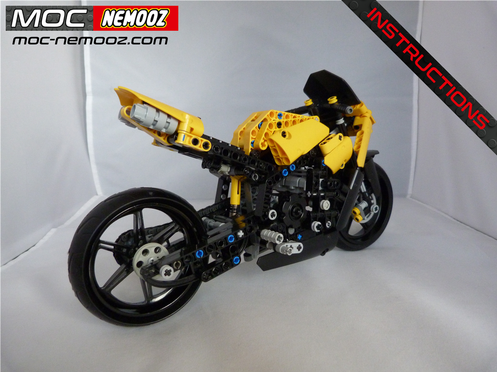 LEGO MOC YAMAHA R1 by MOC NEMOOZ | Rebrickable - Build with LEGO