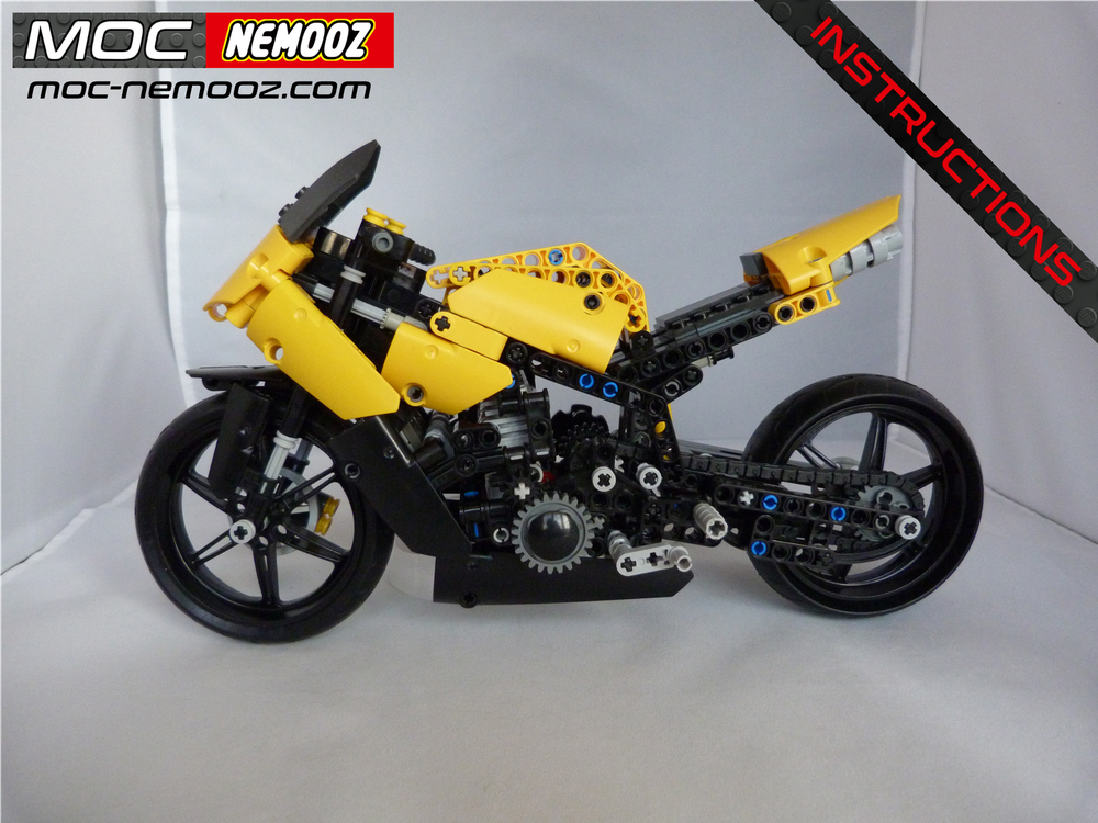 LEGO MOC YAMAHA R1 by MOC NEMOOZ | Rebrickable - Build with LEGO