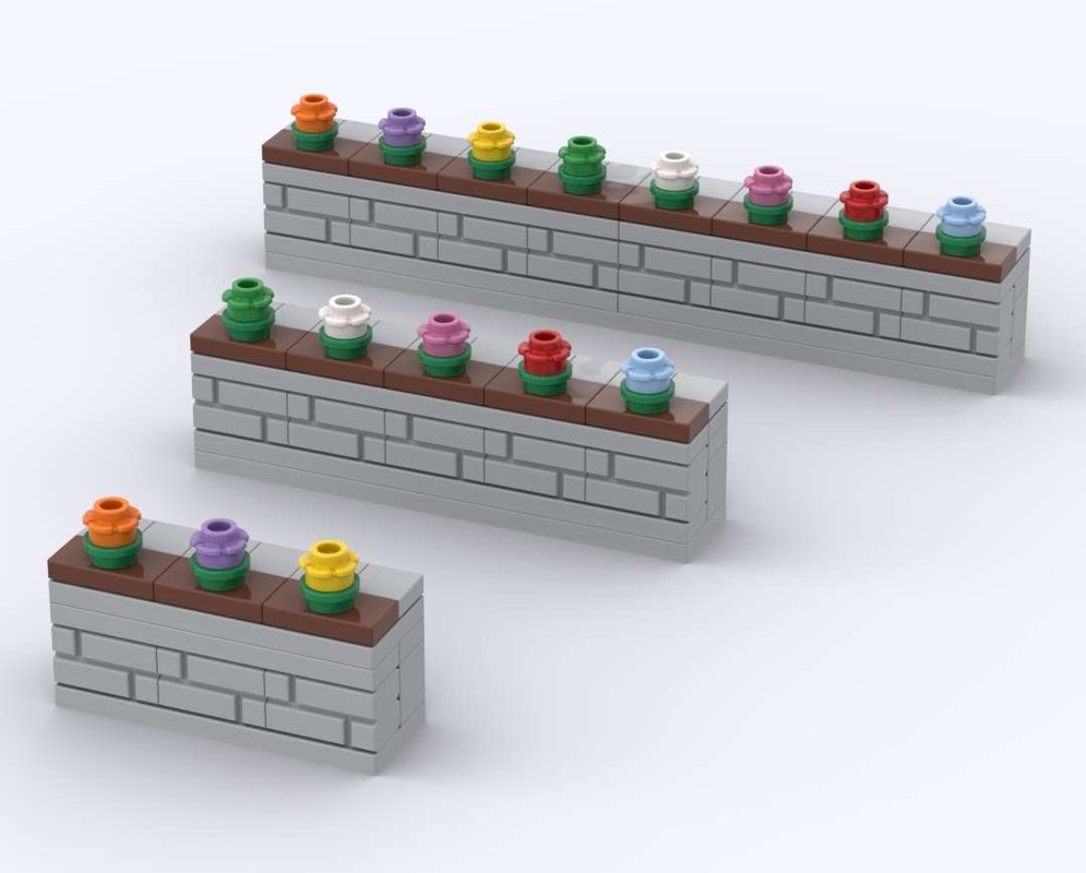 LEGO MOC-250904 MMCS - Mini MILS Plate Covers / Retainer Wall Pack by ...
