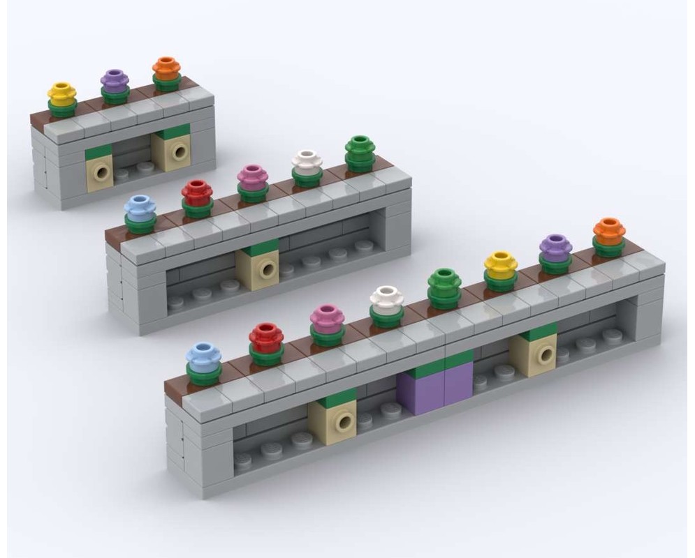 LEGO MOC-250904 MMCS - Mini MILS Plate Covers / Retainer Wall Pack by ...