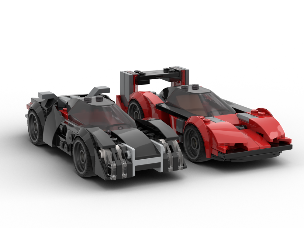 LEGO MOC-250951 LMX Saker GTR and Deus Sangius LMP by Welsh Dynasty ...